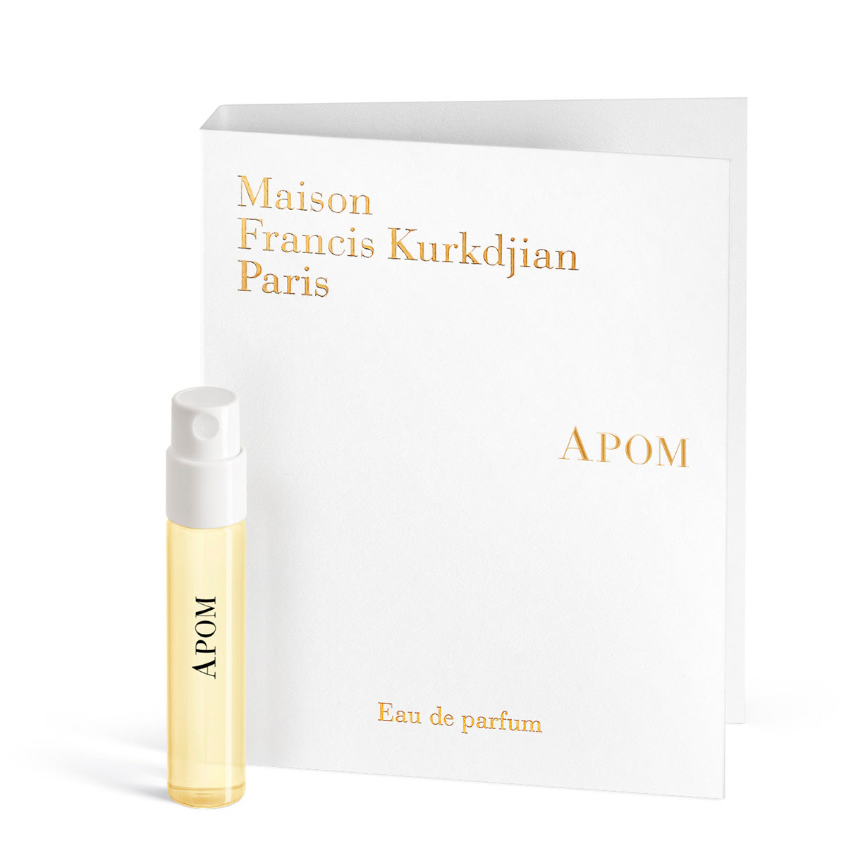 Maison Francis Kurkdjian APOM Eau de Parfum, 2ml | escentials.com